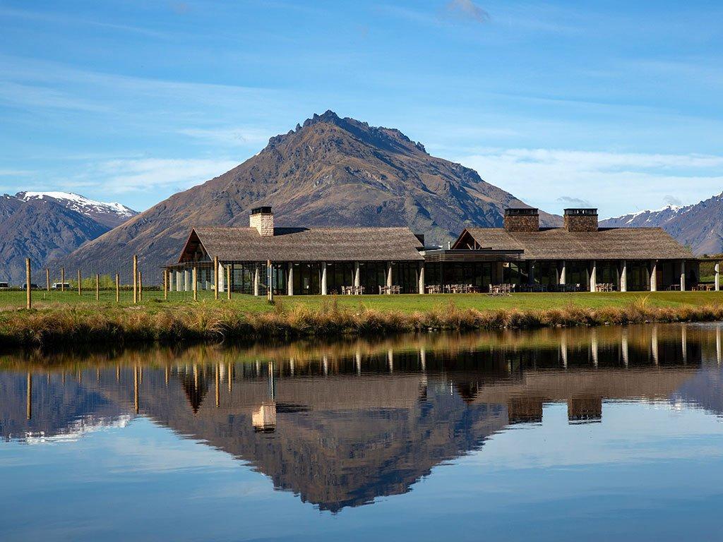 Jack's Point Clubhouse, Queenstown ,Timber Cladding